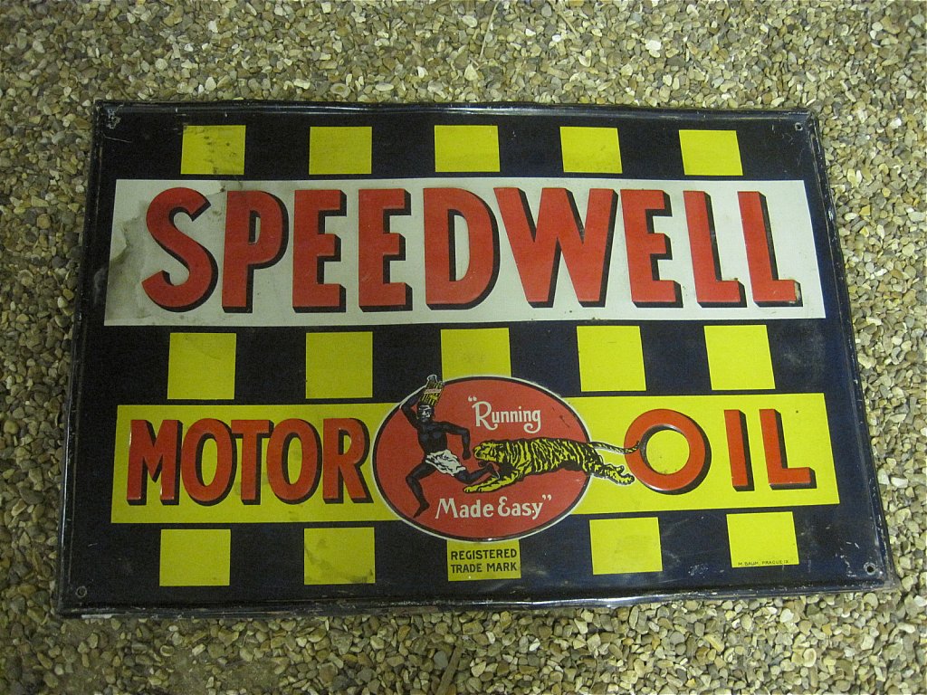 Enamel Signs | Petrol Pumps | Petroliana | Automobilia | SPEEDWELL ...
