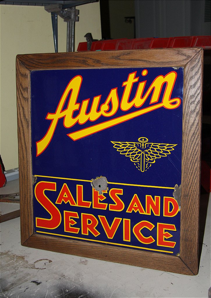 Enamel Signs | Petrol Pumps | Petroliana | Automobilia | AUSTIN SALES ...