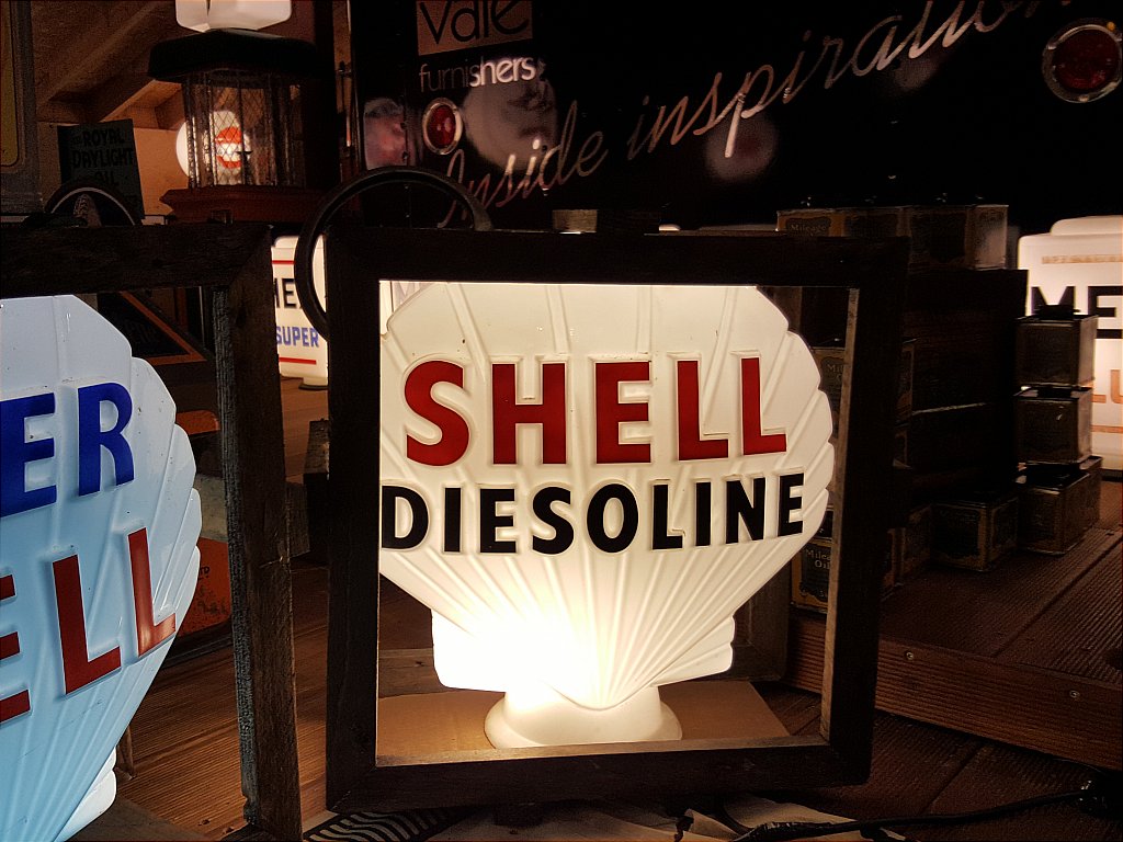 Enamel Signs | Petrol Pumps | Petroliana | Automobilia | SHELL DIESOLINE
