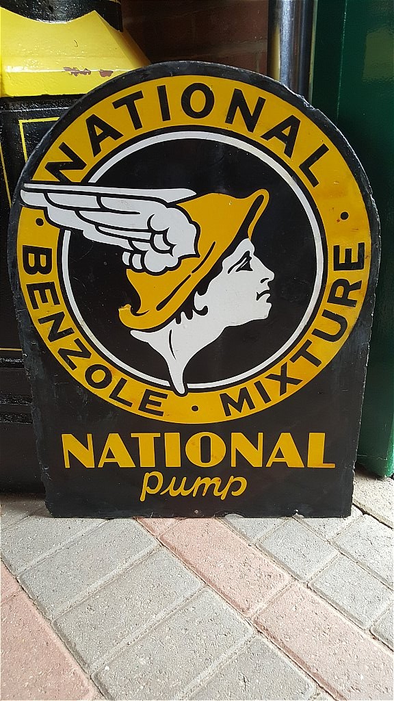 Enamel Signs | Petrol Pumps | Petroliana | Automobilia | NATIONAL BENZOLE