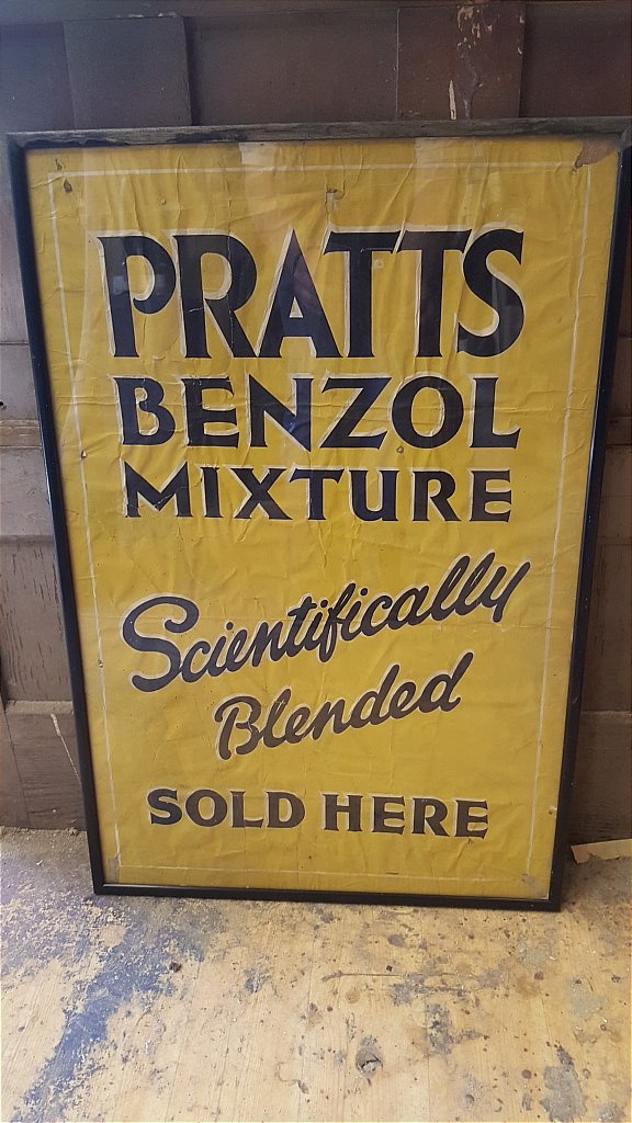 Enamel Signs | Petrol Pumps | Petroliana | Automobilia | PRATTS BENZOL ...