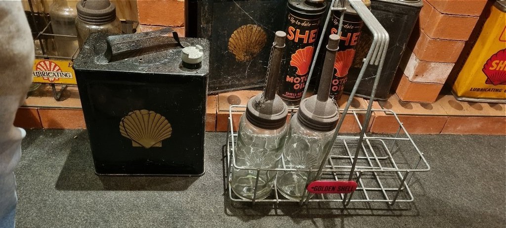 Enamel Signs | Petrol Pumps | Petroliana | Automobilia | OIL RACK WIRE ...