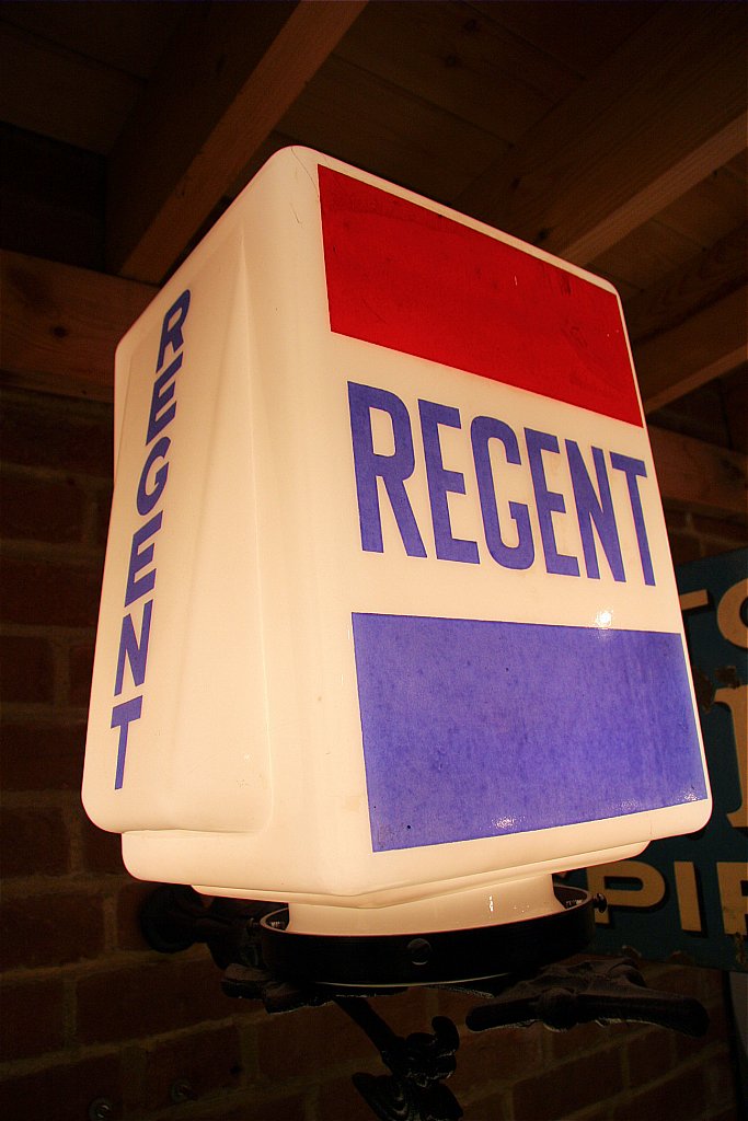 Enamel Signs | Petrol Pumps | Petroliana | Automobilia | REGENT