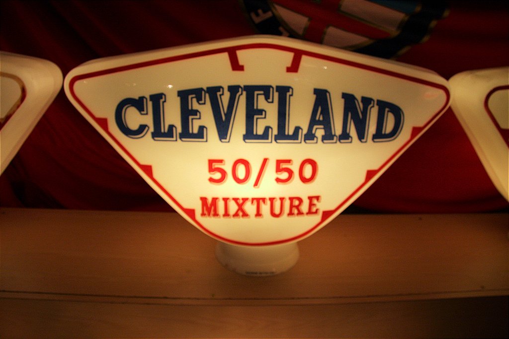 Enamel Signs | Petrol Pumps | Petroliana | Automobilia | CLEVELAND 50/ ...