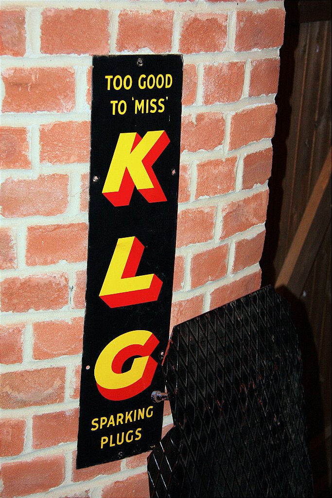 Enamel Signs | Petrol Pumps | Petroliana | Automobilia | KLG PLUGS