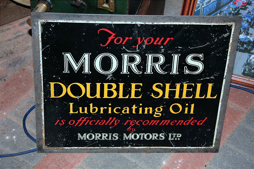 Enamel Signs | Petrol Pumps | Petroliana | Automobilia | MORRIS DOUBLE ...