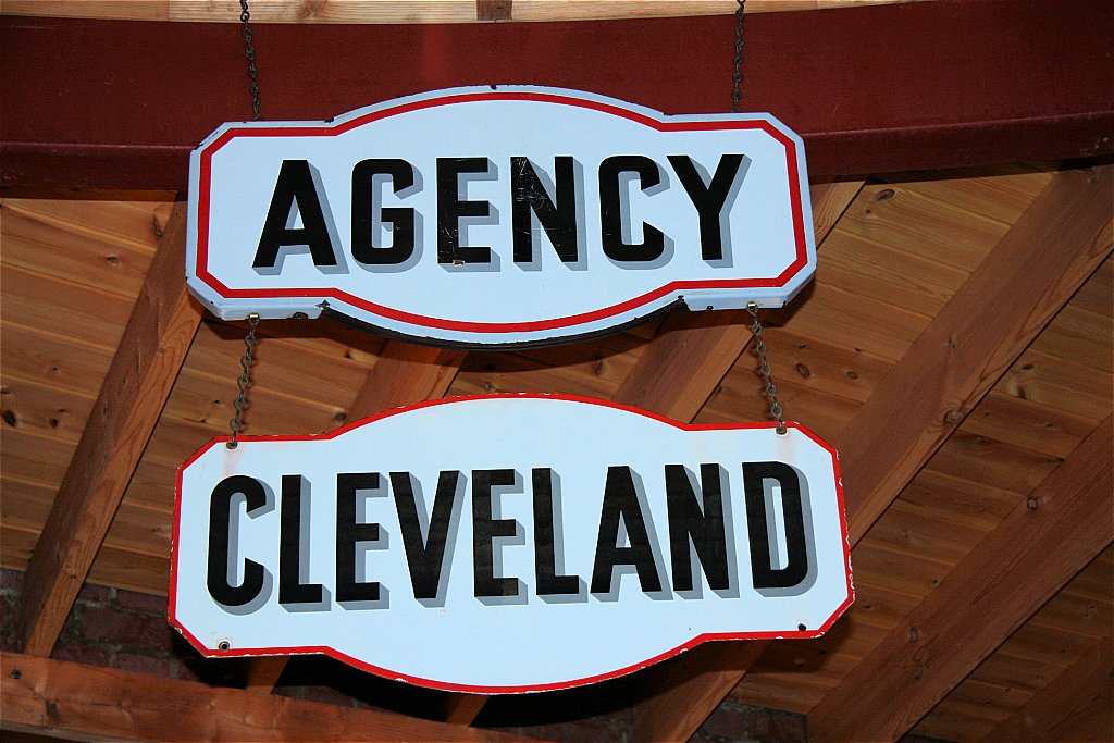 Enamel Signs | Petrol Pumps | Petroliana | Automobilia | CLEVELAND AGENCY