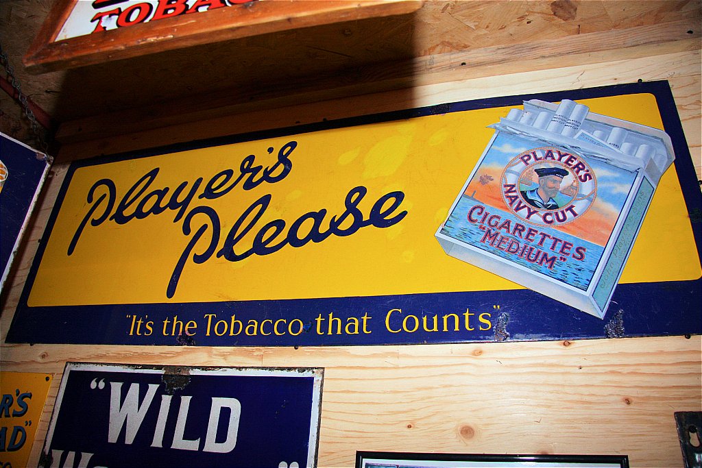 Enamel Signs | Petrol Pumps | Petroliana | Automobilia | PLAYERS PLEASE