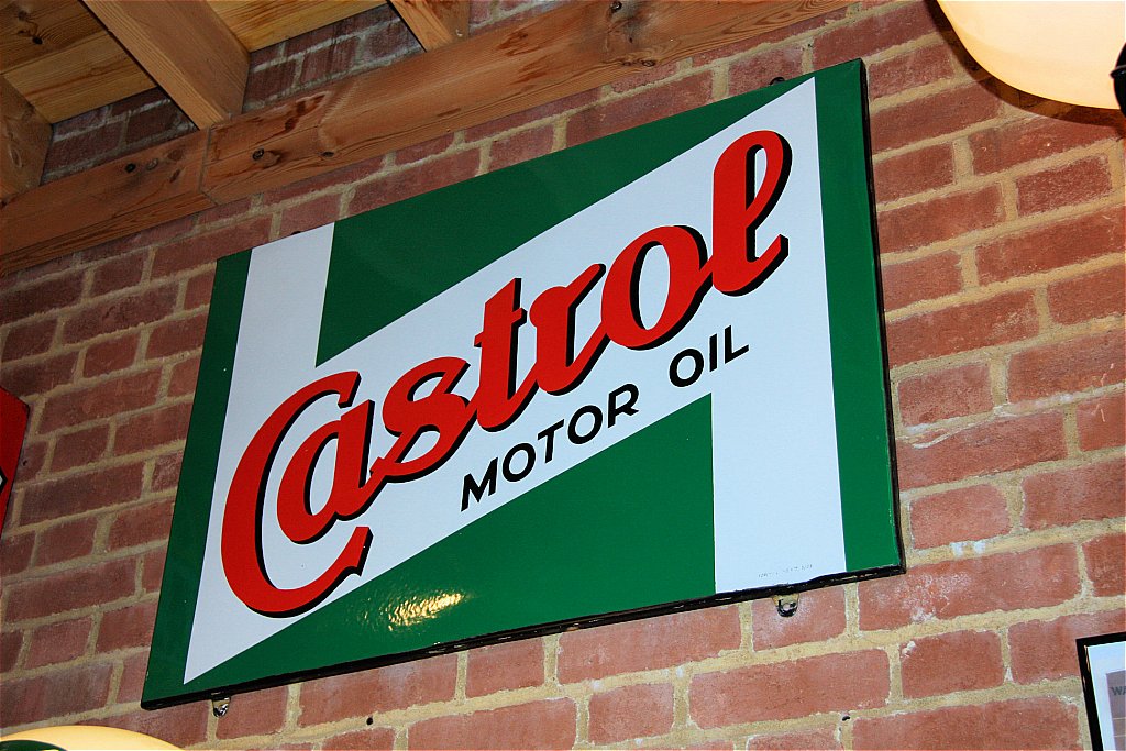 Enamel Signs | Petrol Pumps | Petroliana | Automobilia | CASTROL OIL