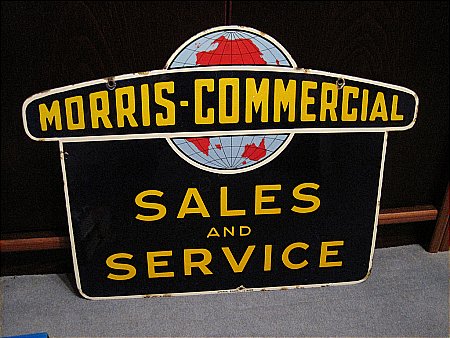 Enamel Signs | Petrol Pumps | Petroliana | Automobilia | MORRIS COMMERCIAL